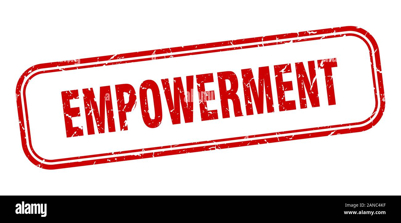 empowerment stamp. empowerment square grunge red sign Stock Vector ...