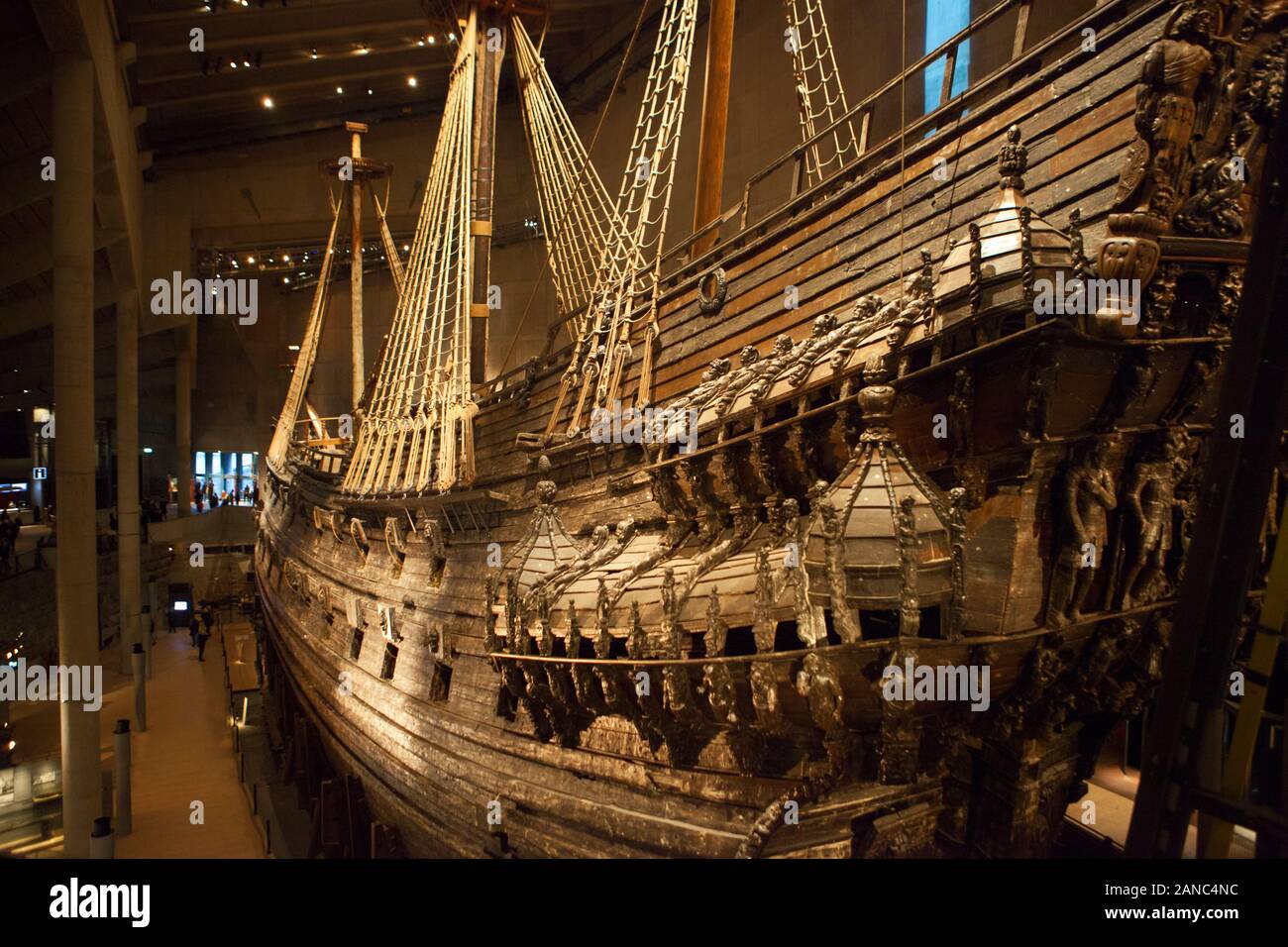 STOCKHOLM, SWEDEN - JANUARY 06, 2018: Vasa Museum unique, world's only ...