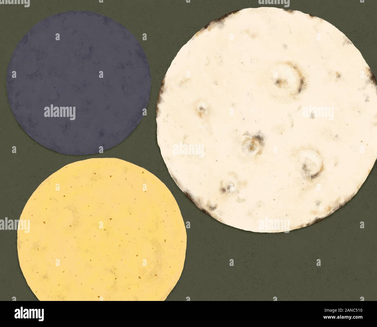 Different Types of Tortillas Stock Photo - Alamy