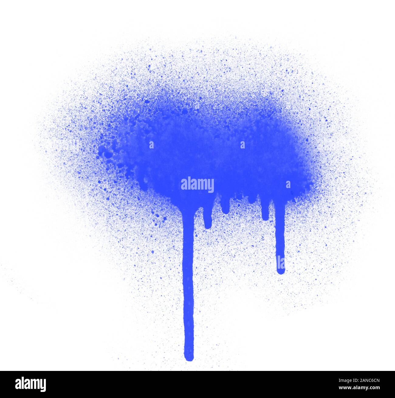 Blue Paint Splatter Texture