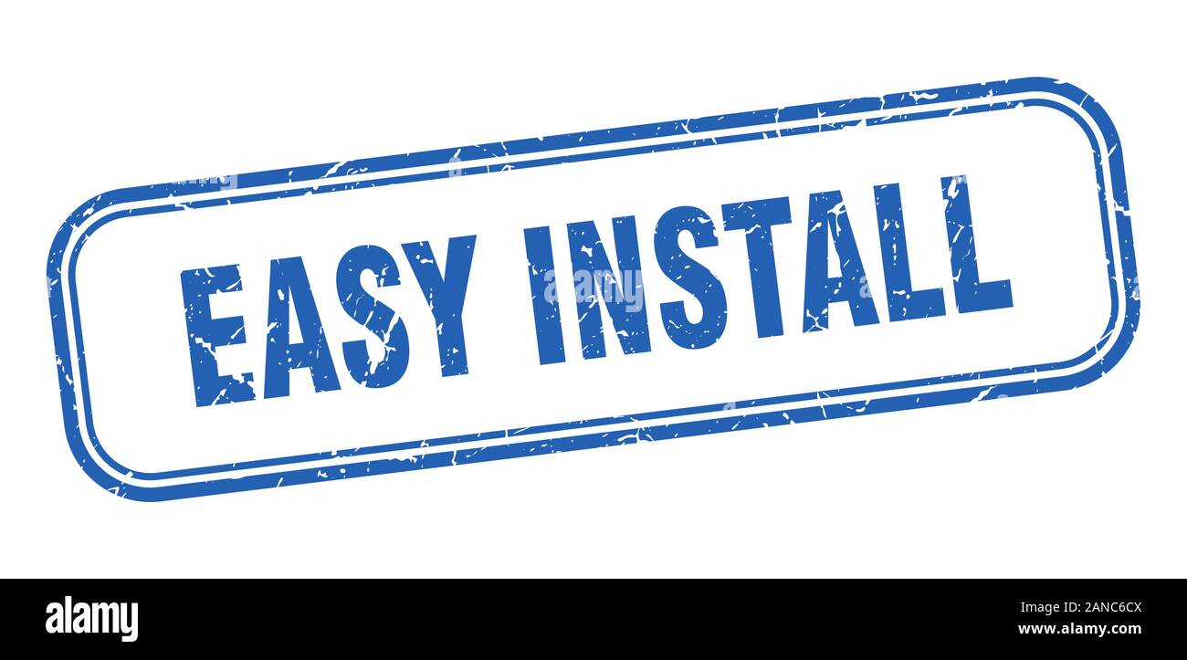 Easy install vector vectors hi-res stock photography and images - Alamy