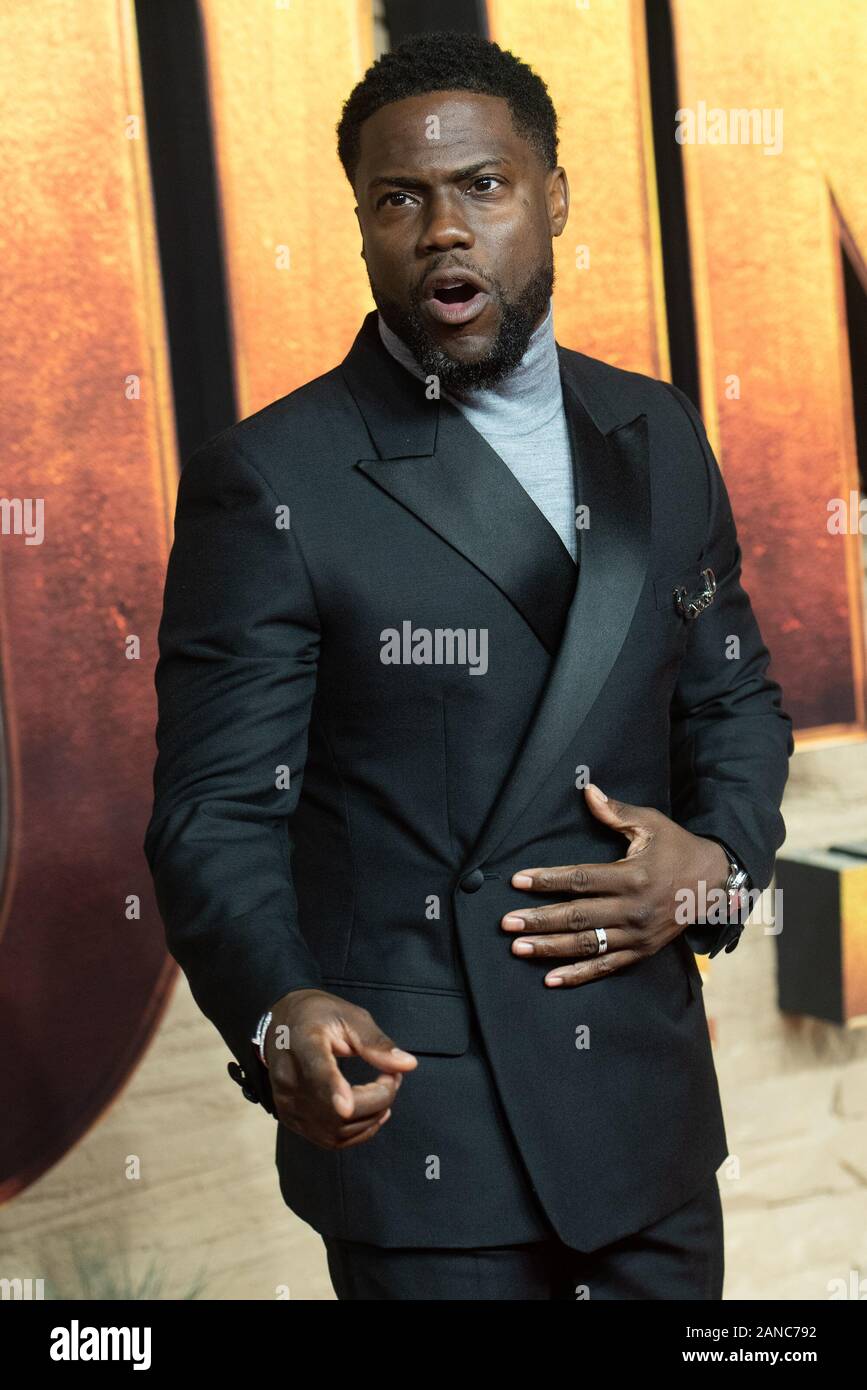 London, UK. Kevin Hart at Jumanji:The Next Level UK Premiere at BFI ...