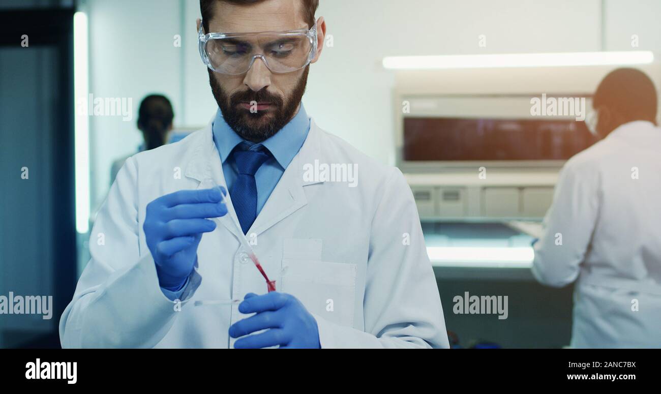 Microscope blueprint hi-res stock photography and images - Alamy