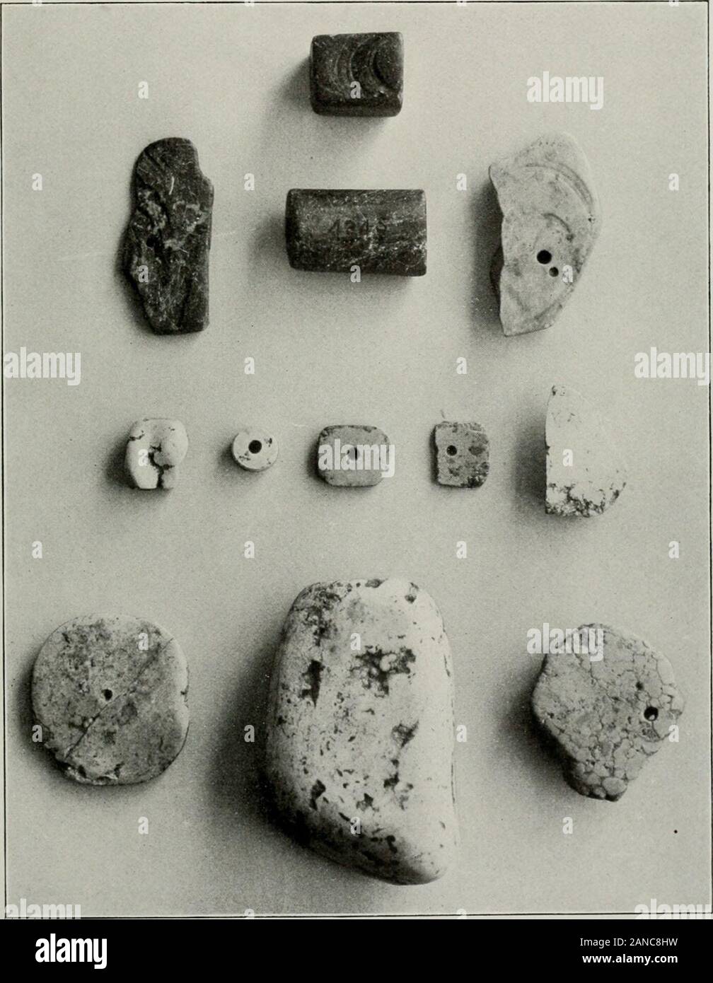Archæological investigations on the island of La Plata, Ecuador . Rough ...