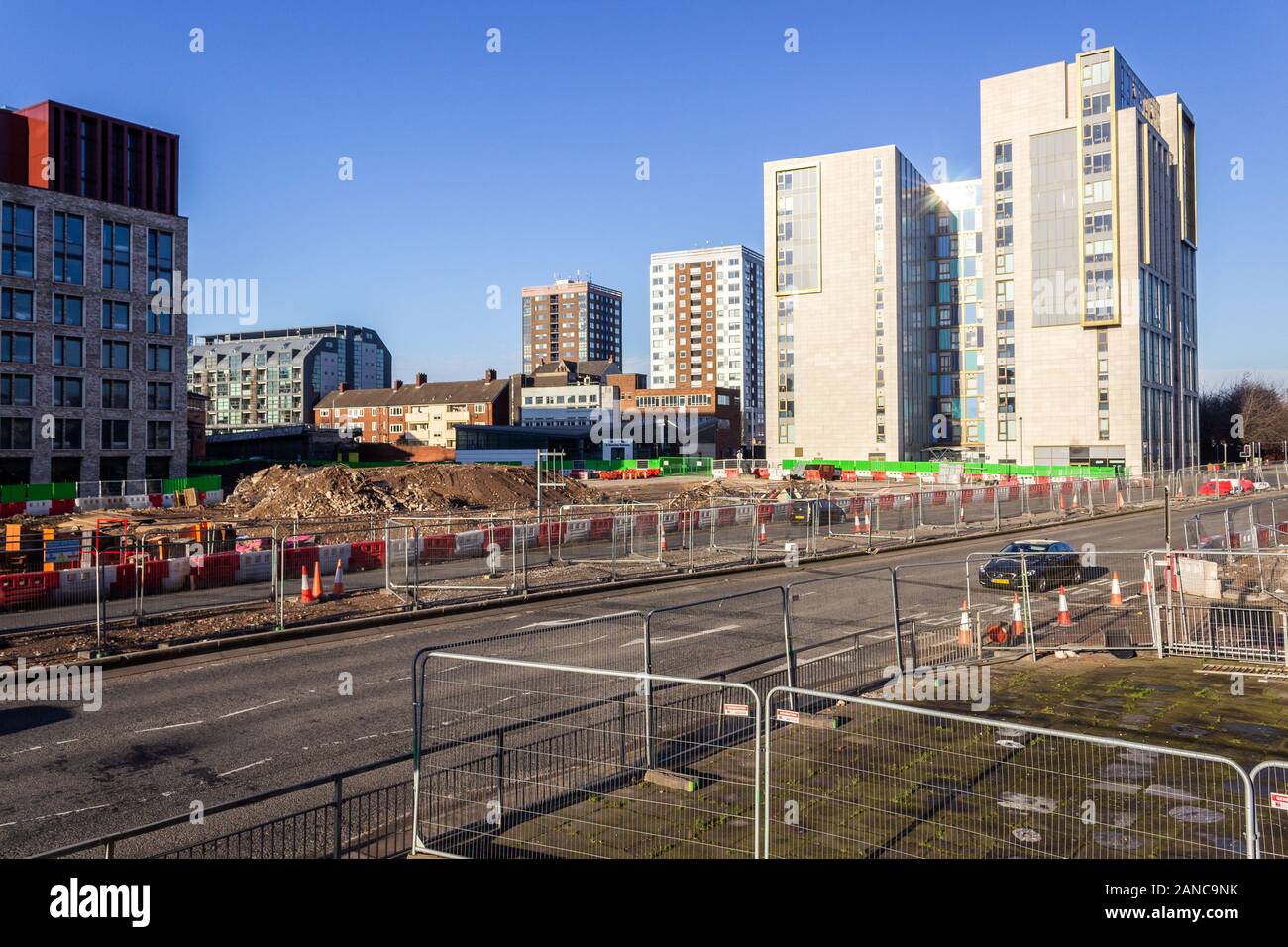 Churchill way flyover hi-res stock photography and images - Alamy