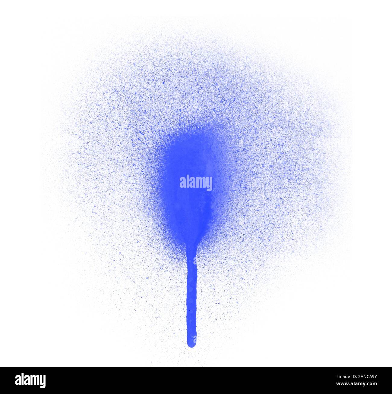 Abstract blue watercolor spray brush backdrop. Abstract blue splash ...