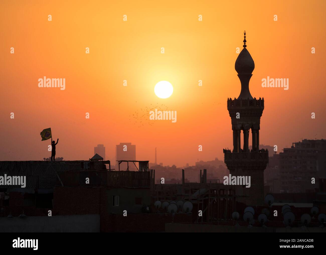 Cairo flag hi-res stock photography and images - Alamy