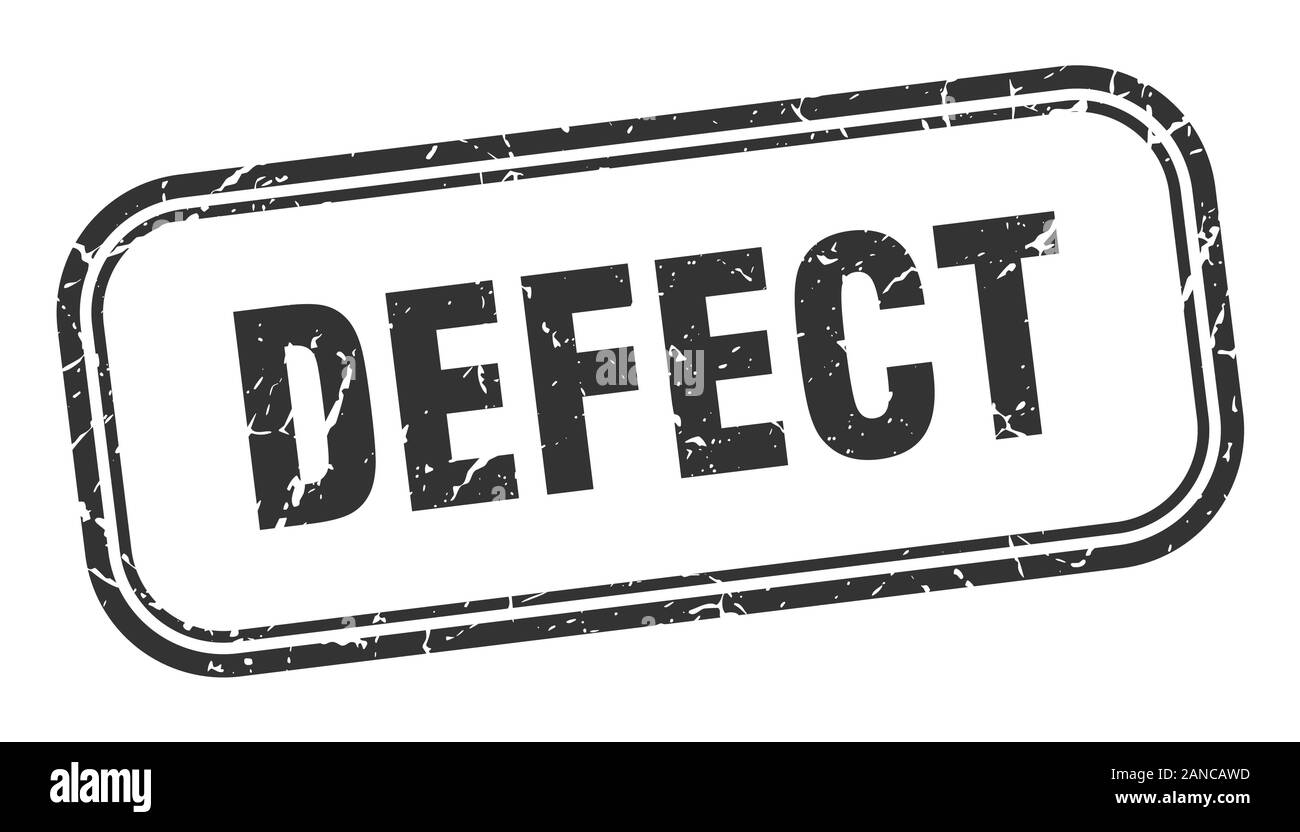 defect stamp. defect square grunge black sign Stock Vector Image & Art ...