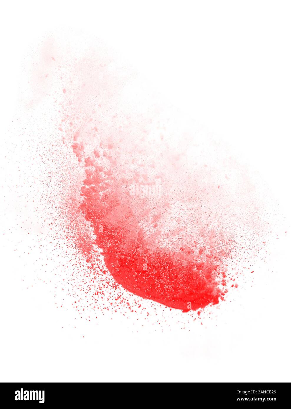 Red paint splash backdrop. bstract red isolated brush background Stock ...