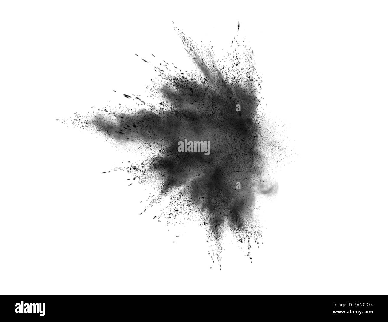 Beautiful black explosion in motion. Black splash illustration Stock ...
