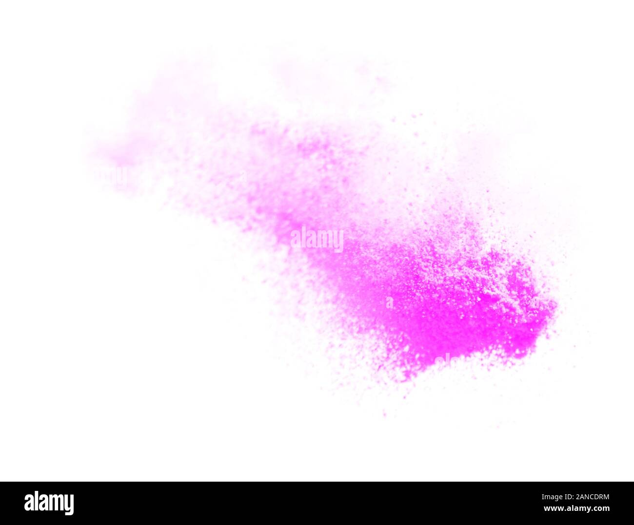 Beautiful pink powder splash in motion Stock Photo - Alamy