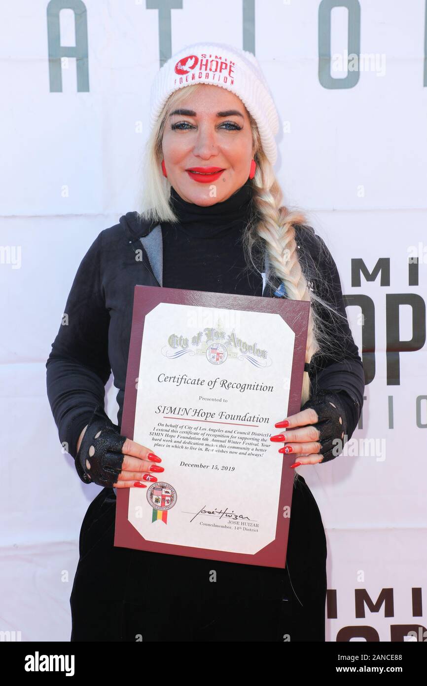 6th Annual Simin Hope Foundation Winter Festival in North Hollywood ...