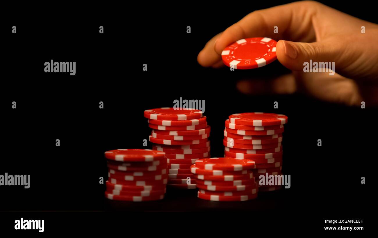 Woman pile chips hi-res stock photography and images - Alamy