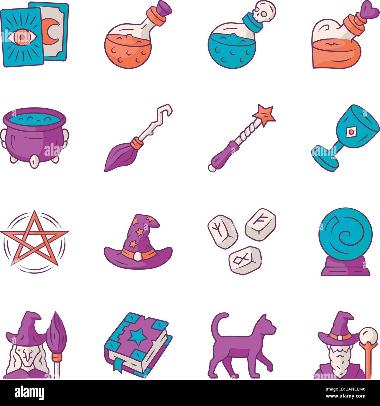 Esoteric rituals Stock Vector Images - Alamy