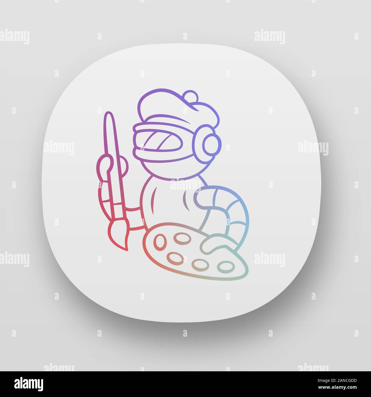 Art bot app icon hi-res stock photography and images - Alamy