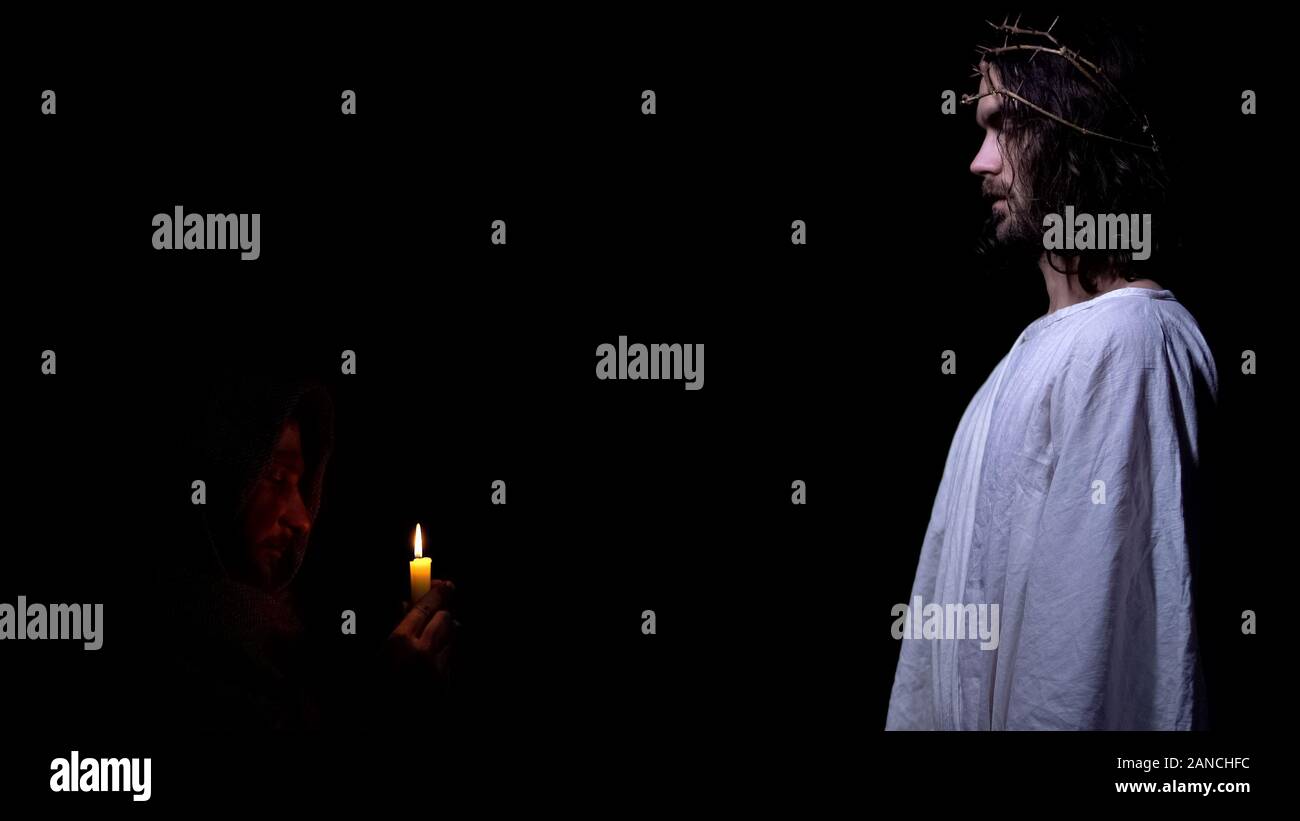 Jesus the beggar hi-res stock photography and images - Alamy