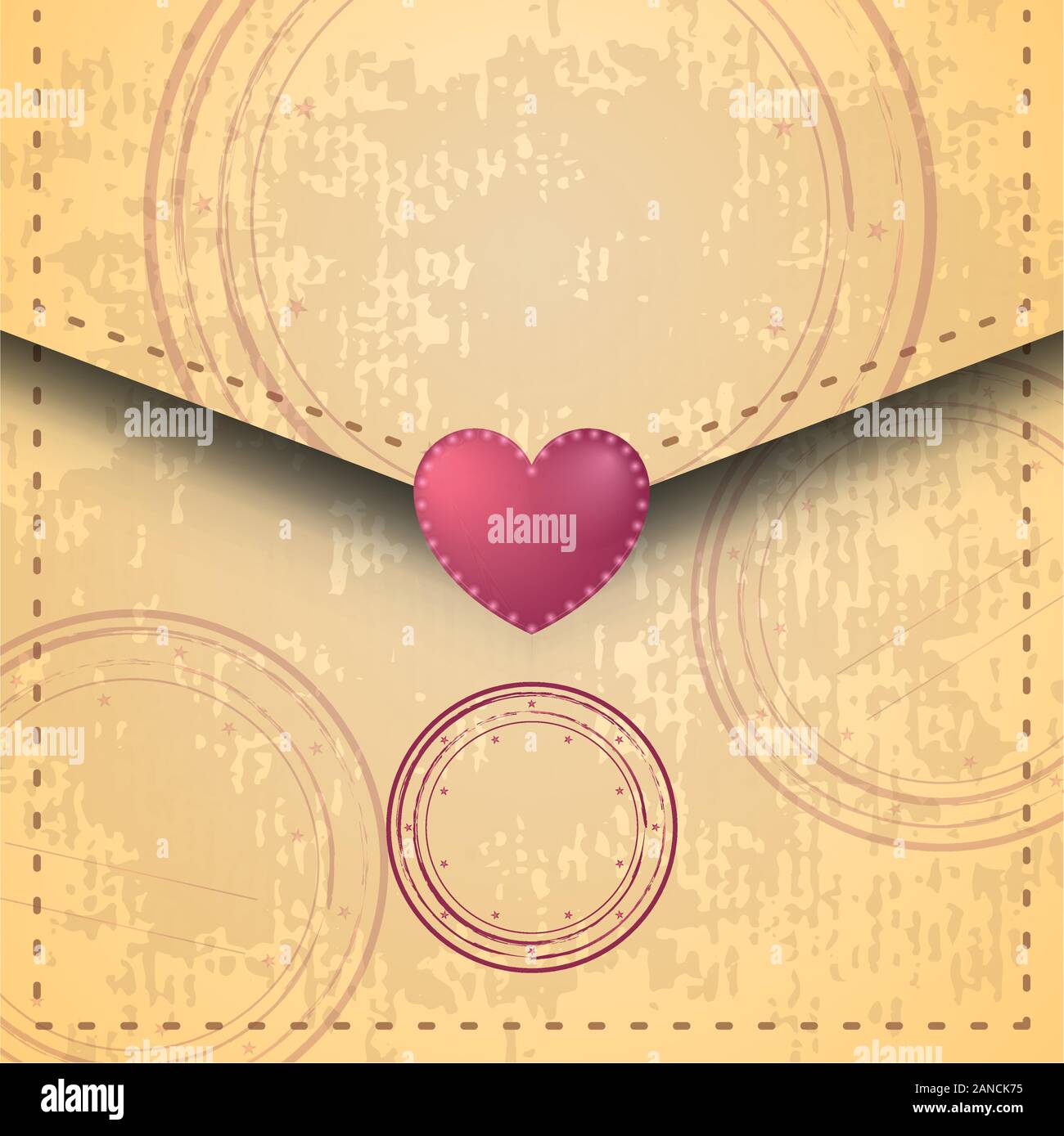 Romantic envelope Stock Vector Images - Alamy