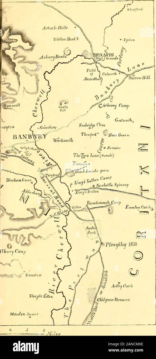 Map of banbury hi-res stock photography and images - Alamy