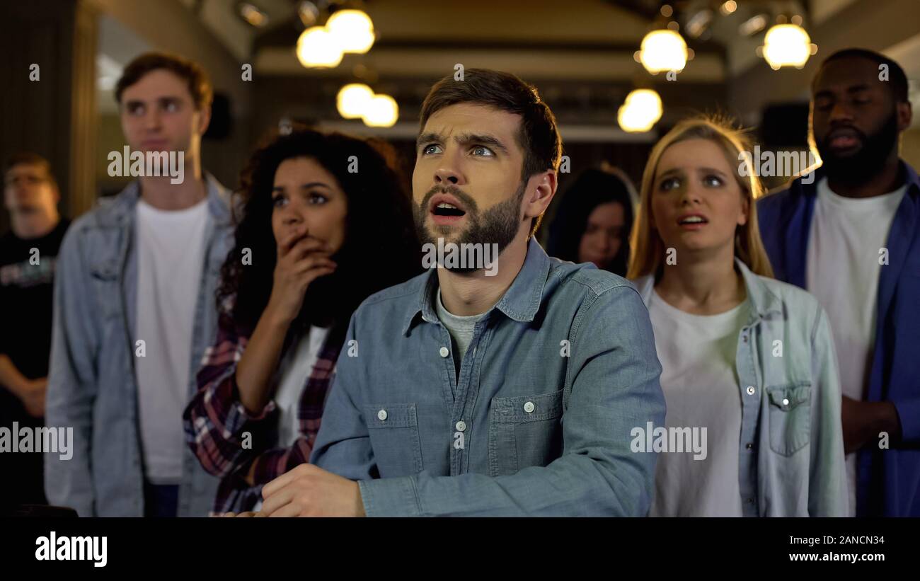 Sad sports fan hi-res stock photography and images - Alamy
