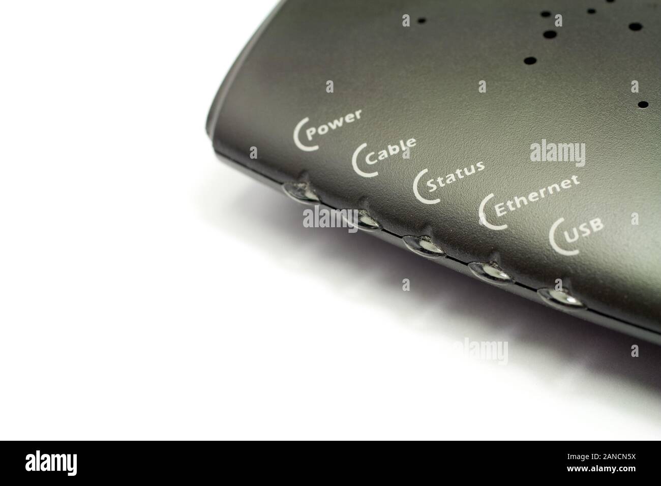 Old router isolated on white background Stock Photo - Alamy