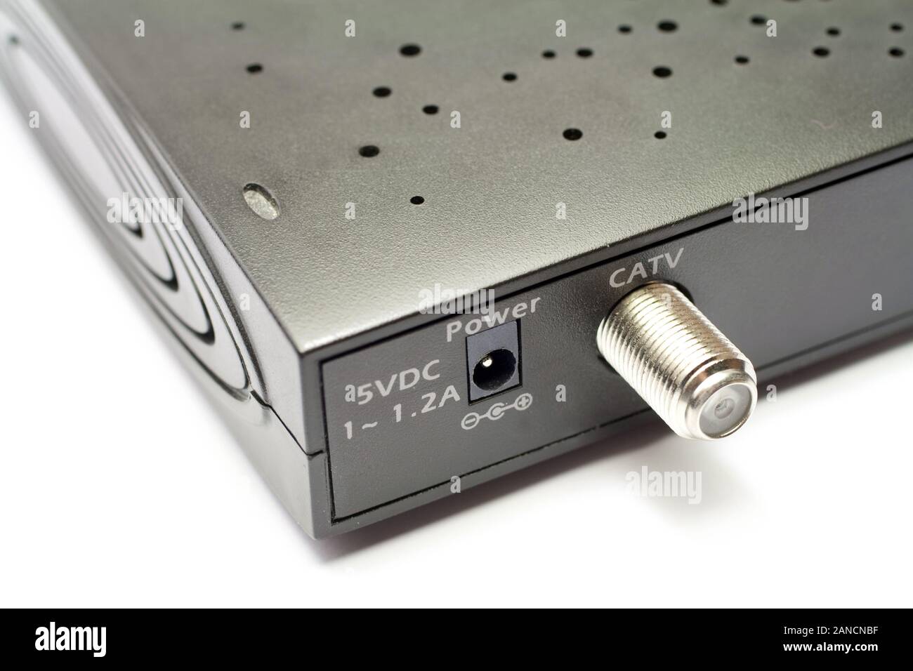 Old router isolated on white background Stock Photo - Alamy