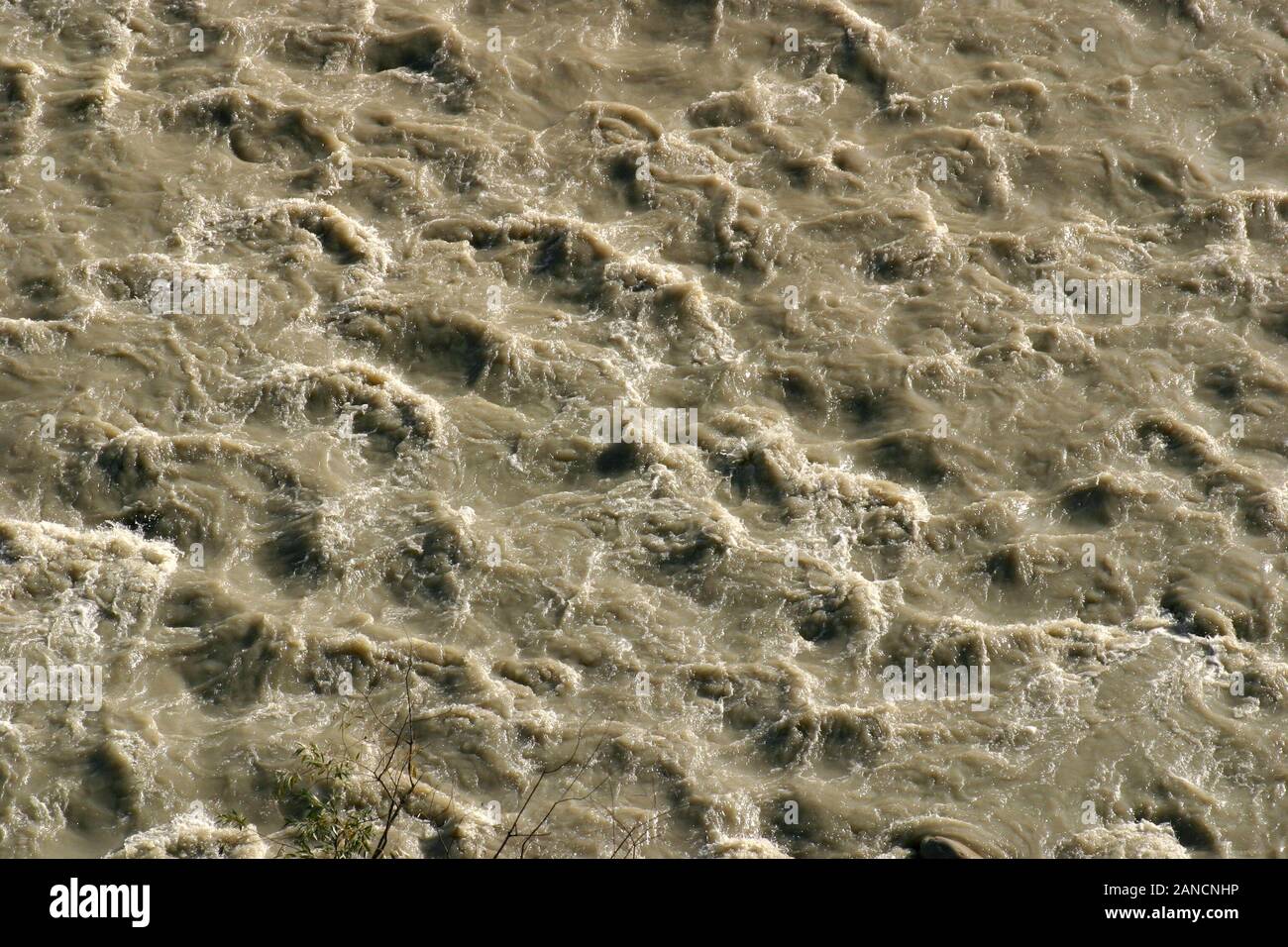 High waters of river in Romania after heavy rain Stock Photo - Alamy