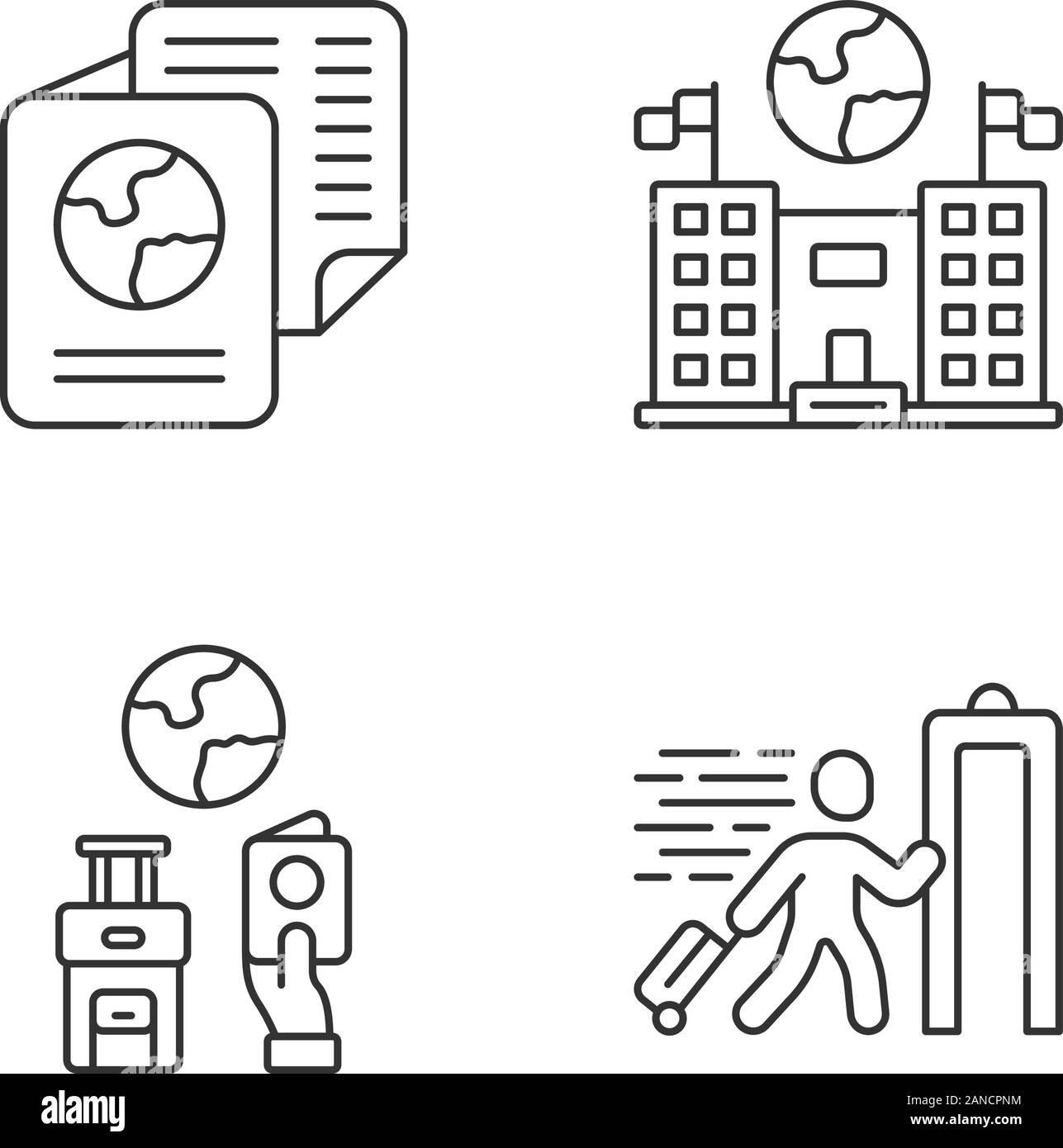 Embassy residence Stock Vector Images - Alamy