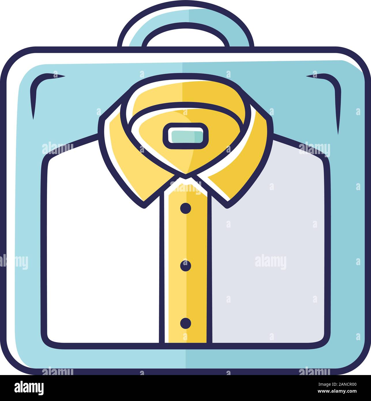 Suit carrier case Stock Vector Images - Alamy