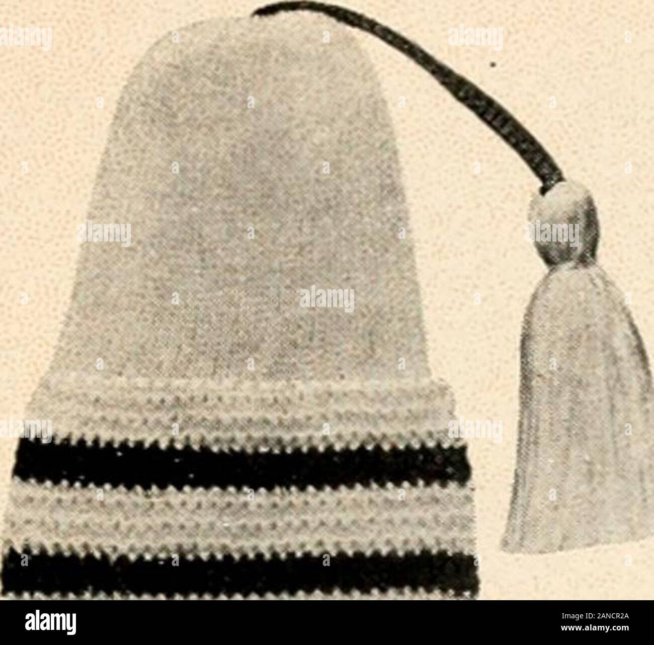 Real beauty in knit goods. . W 980. W 860 Childs Mercerized Toque White ...