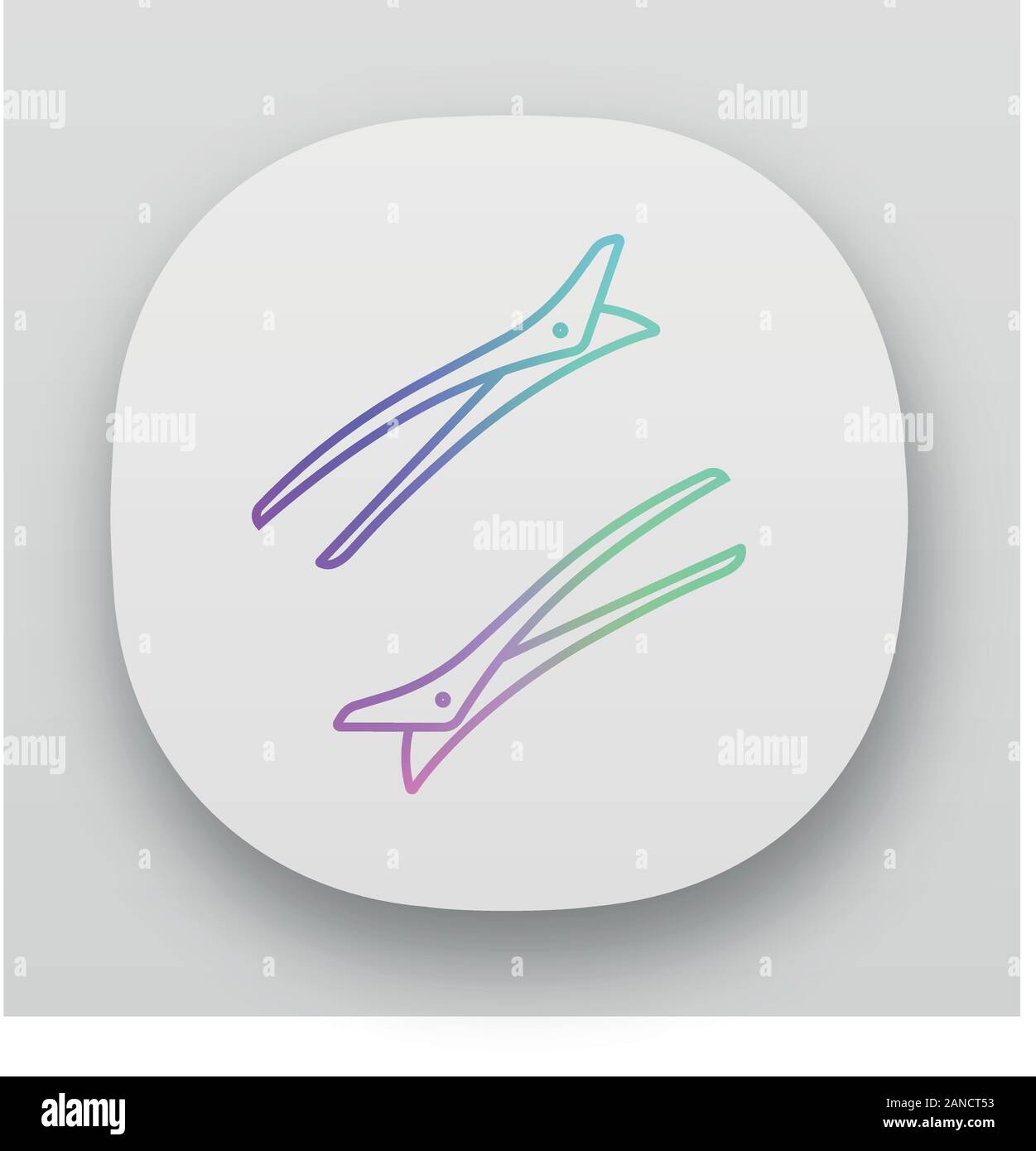 Hairgrip Stock Vector Images - Alamy