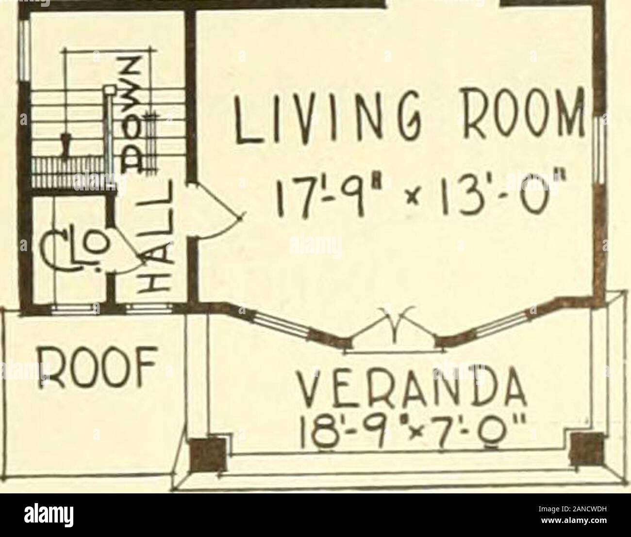 Central's book of homes . Ii-315-C( DININGDOOM LIVING l^OOM Stock Photo ...