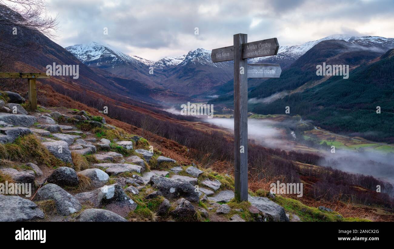 The Mountain Track up Ben Nevis Stock Photo - Alamy