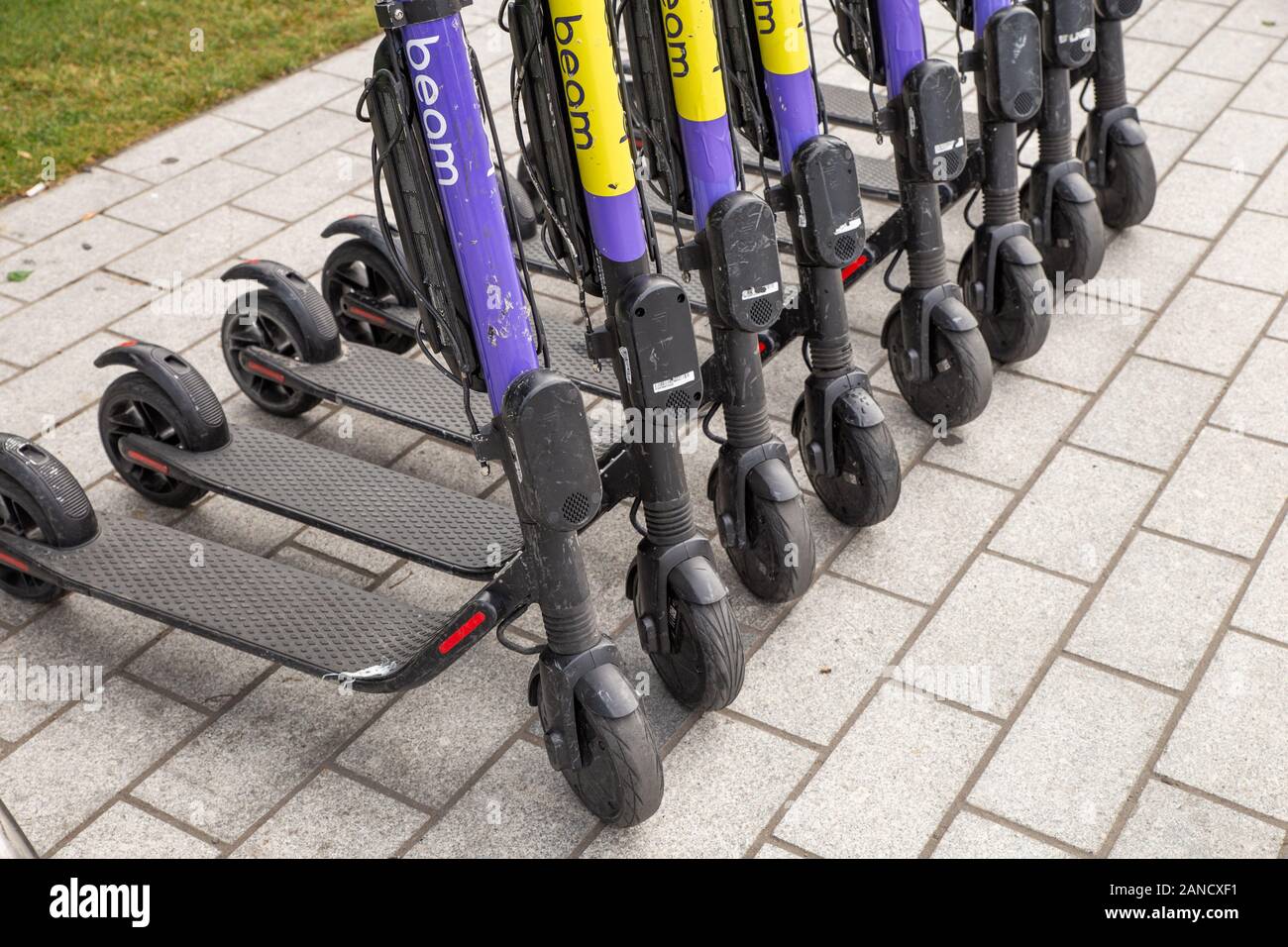 Beam electric scooter. Ride share e scooter technology for transport ...