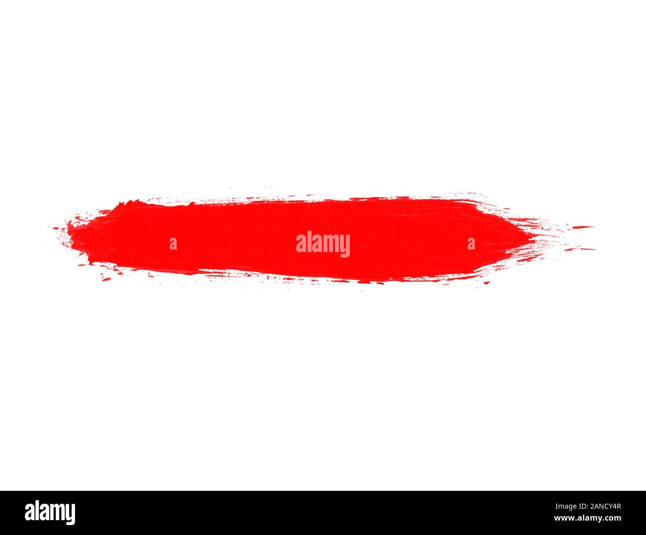 Abstract red watercolor line isolated on white Stock Photo - Alamy