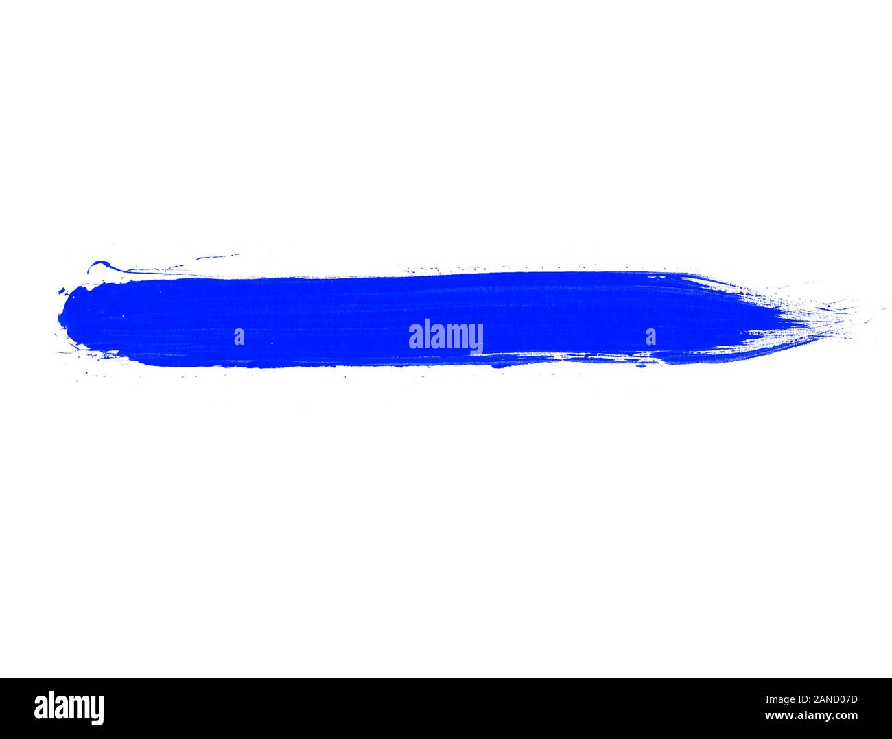 Blue watercolor line brush illustration. Abstract blue brush background ...