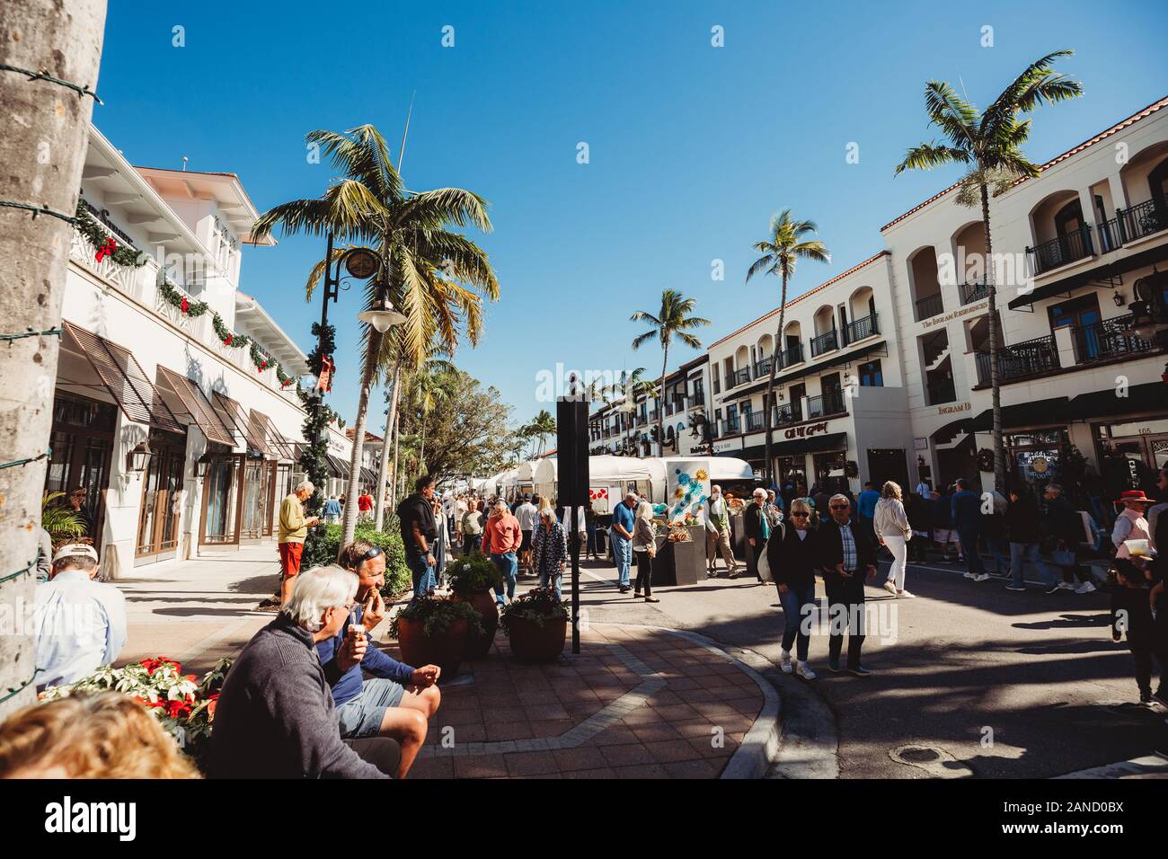 Downtown naples florida hi-res stock photography and images - Alamy