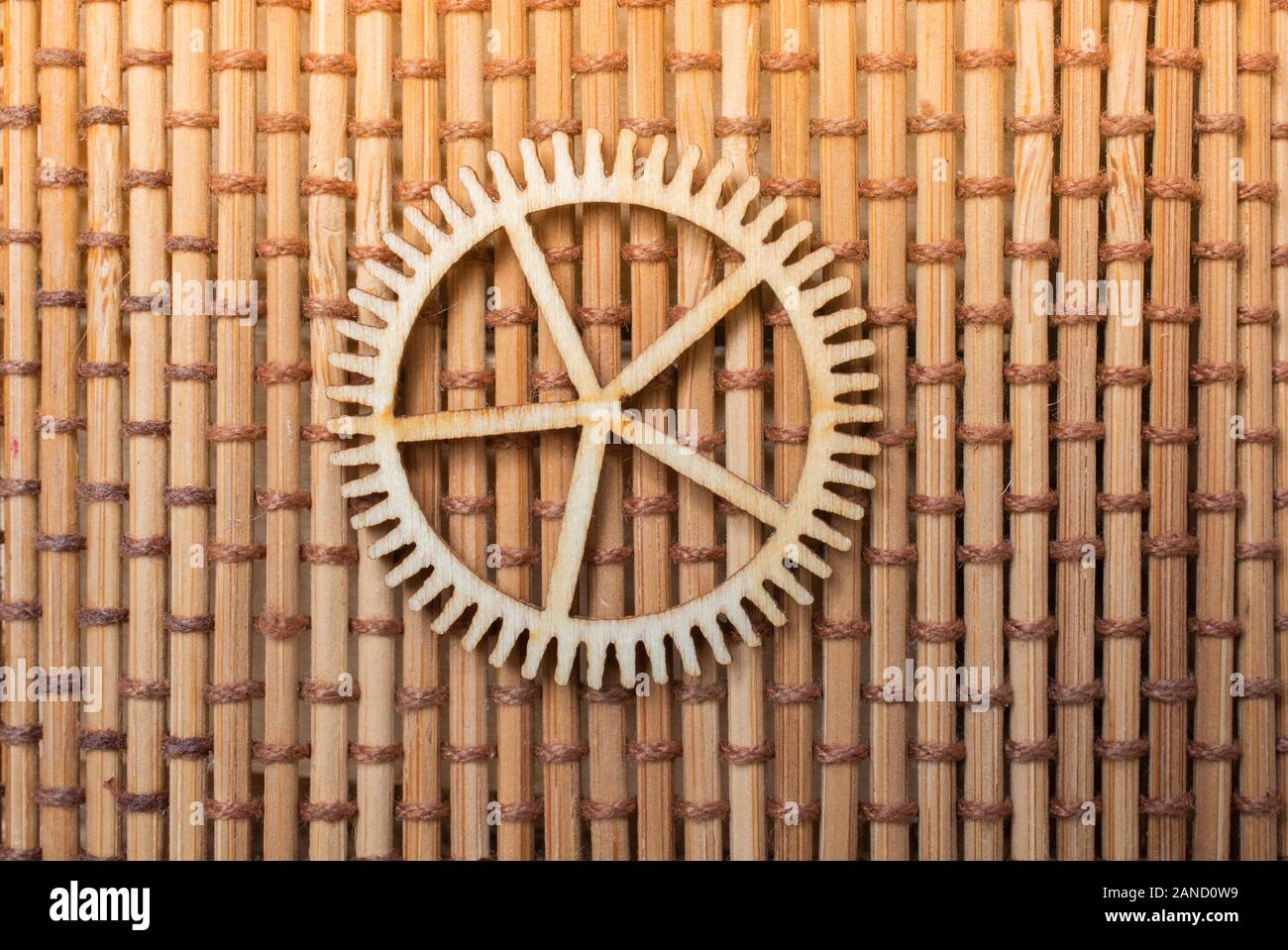 Gear wheel as The concept of mechanism and engineering Stock Photo - Alamy