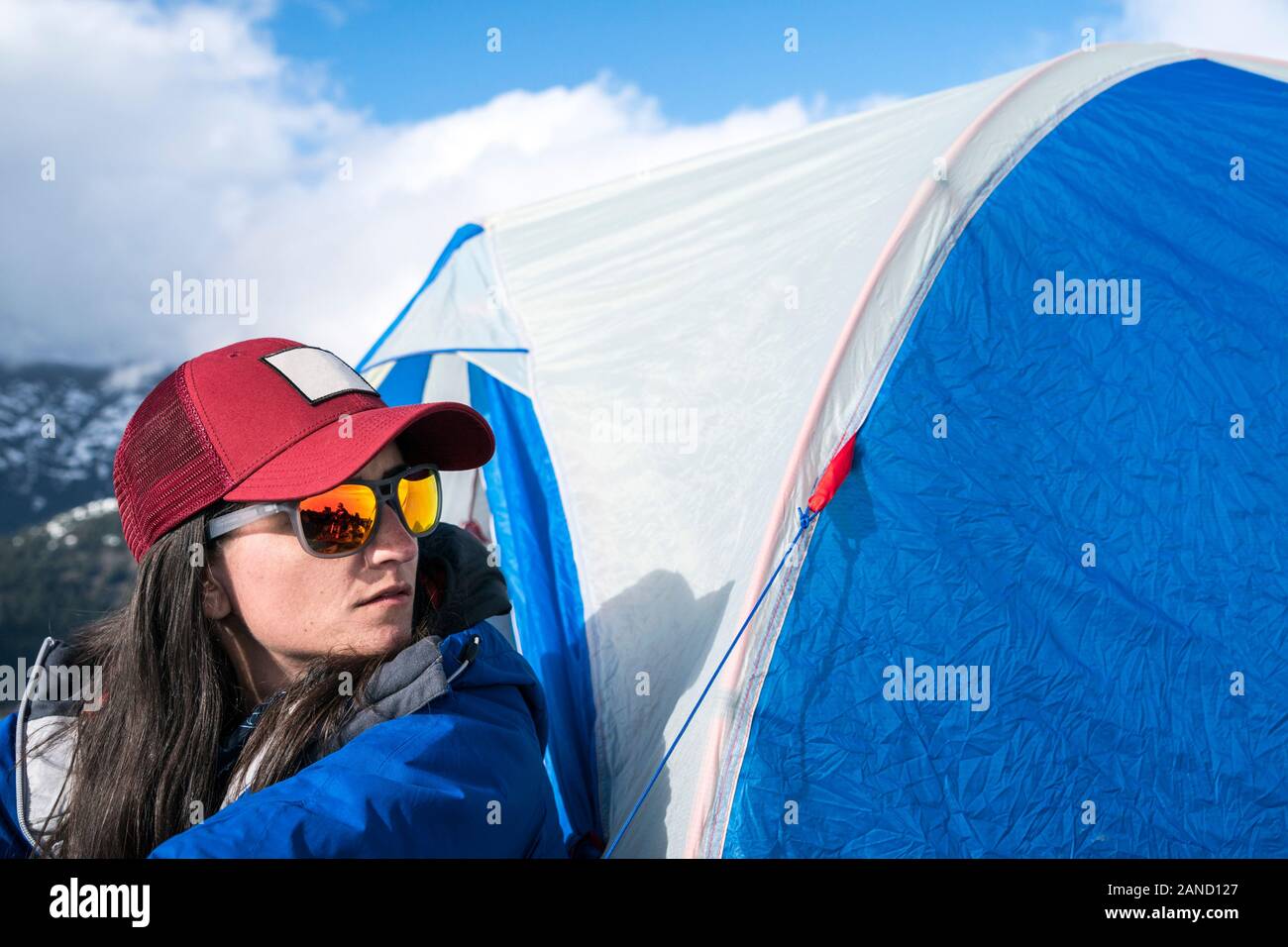 Coleman glacier, mt baker hi-res stock photography and images - Alamy
