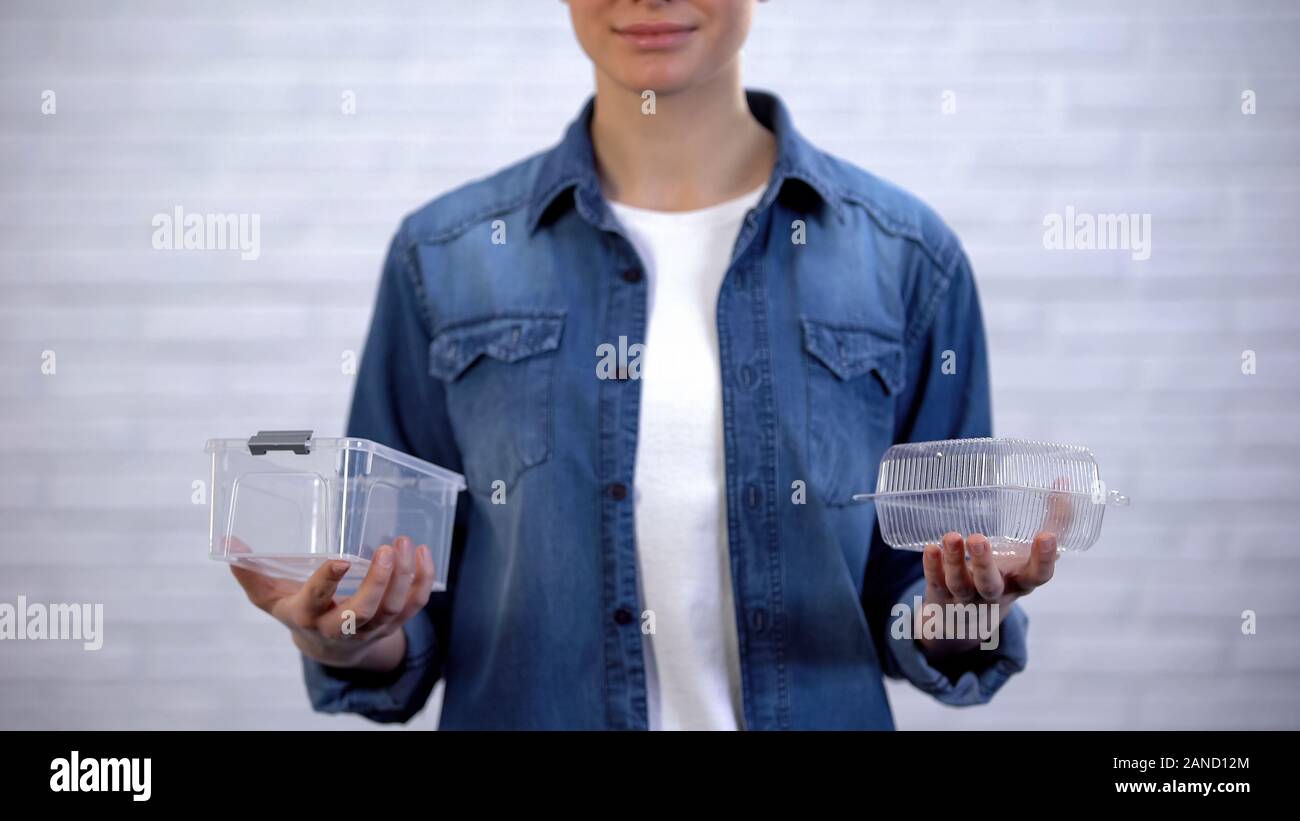 Bioplastic container hi-res stock photography and images - Alamy