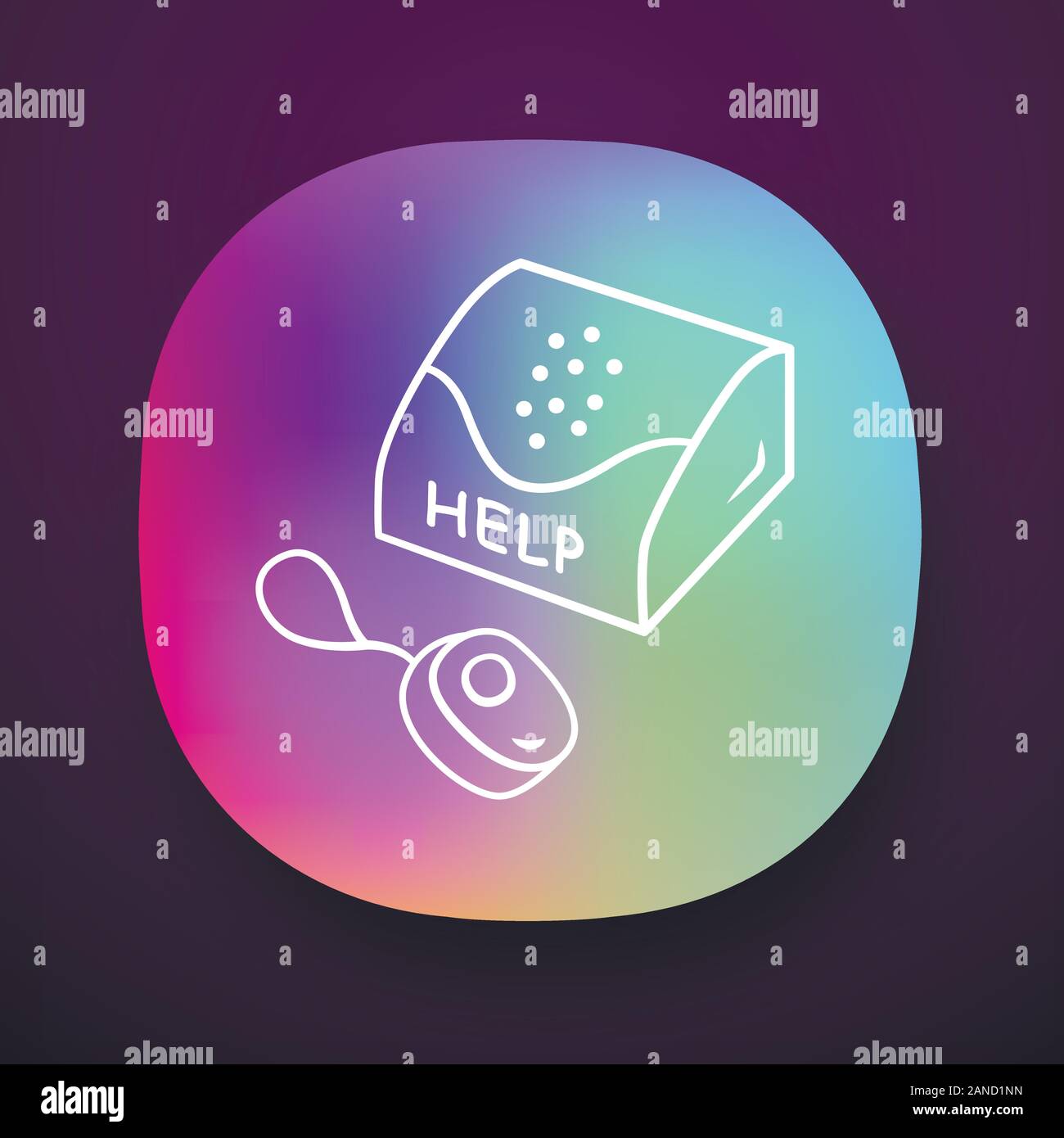Mobile special system Stock Vector Images - Alamy