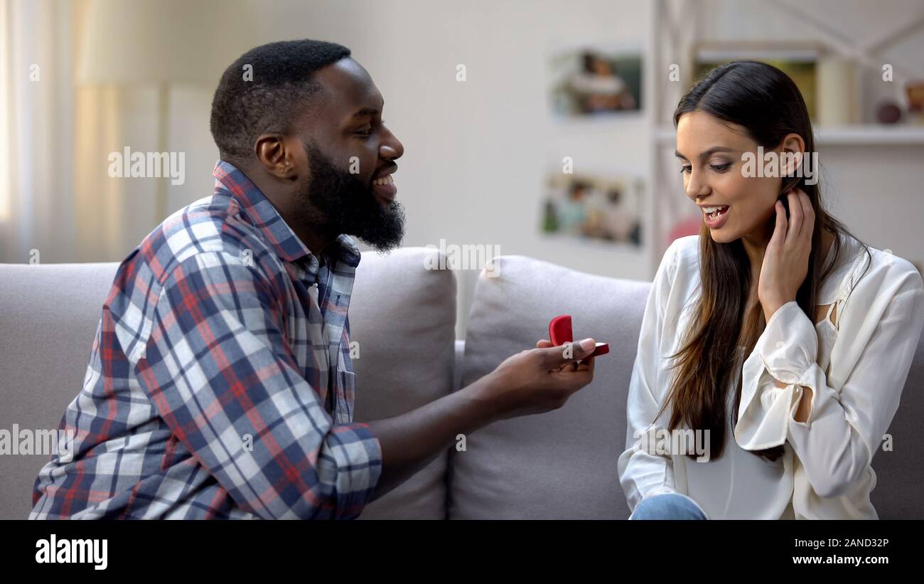 Emotions love marriage proposal engagement hi-res stock photography and ...