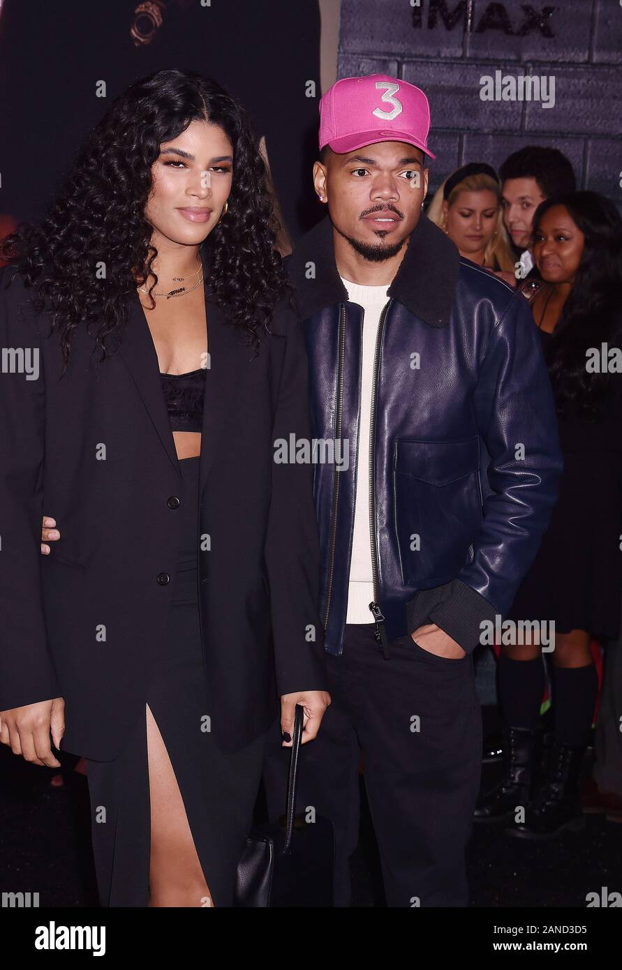 HOLLYWOOD, CA - JANUARY 14: Chance The Rapper attends the premiere of ...