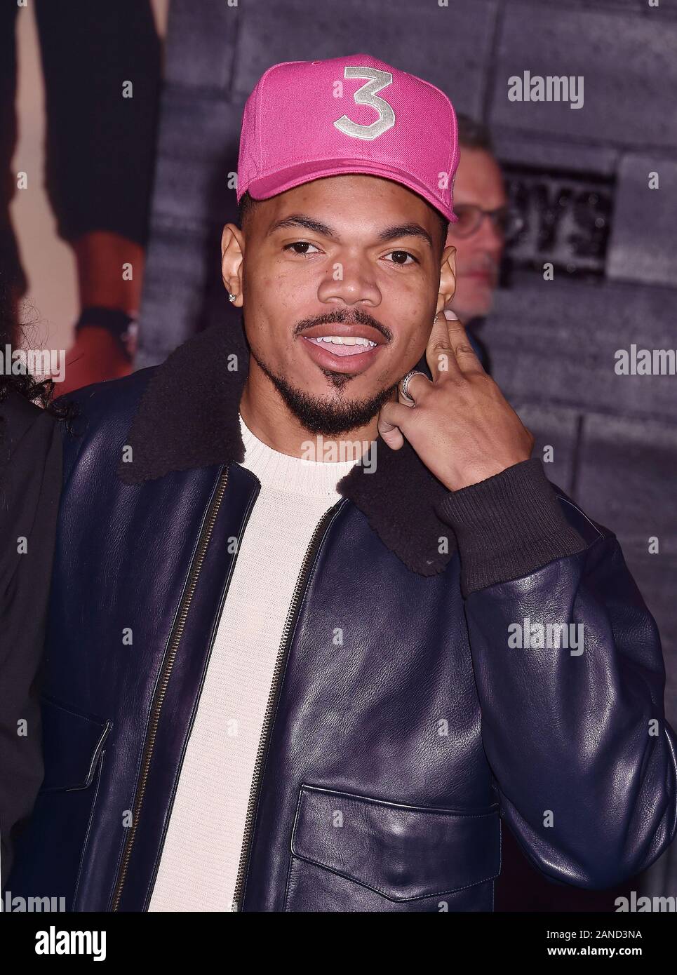 HOLLYWOOD, CA - JANUARY 14: Chance The Rapper attends the premiere of ...