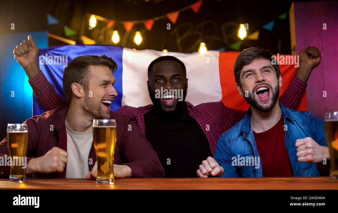 Team with national flag hi-res stock photography and images - Alamy