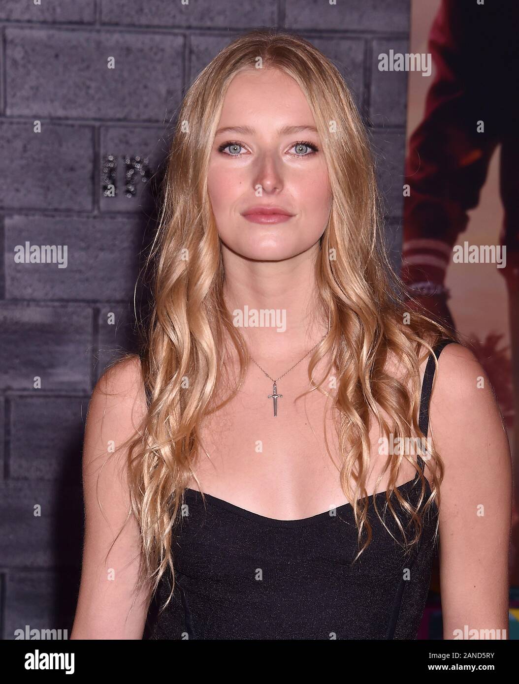 HOLLYWOOD, CA - JANUARY 14: Natalie Ludwig attends the premiere of ...
