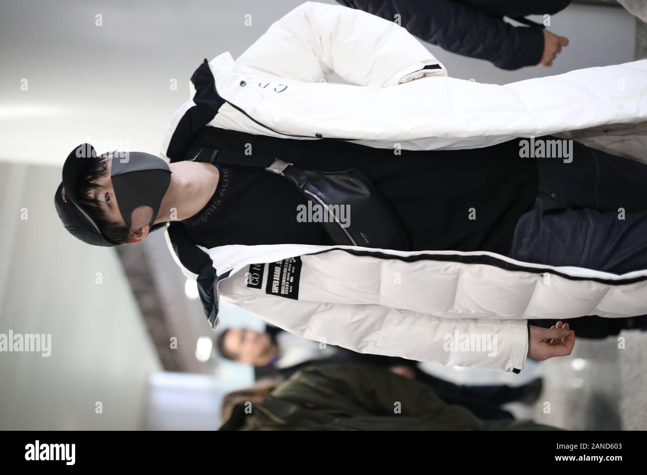 Chinese mainland pop male singer, actor Liu Yuning shows up at Shanghai ...