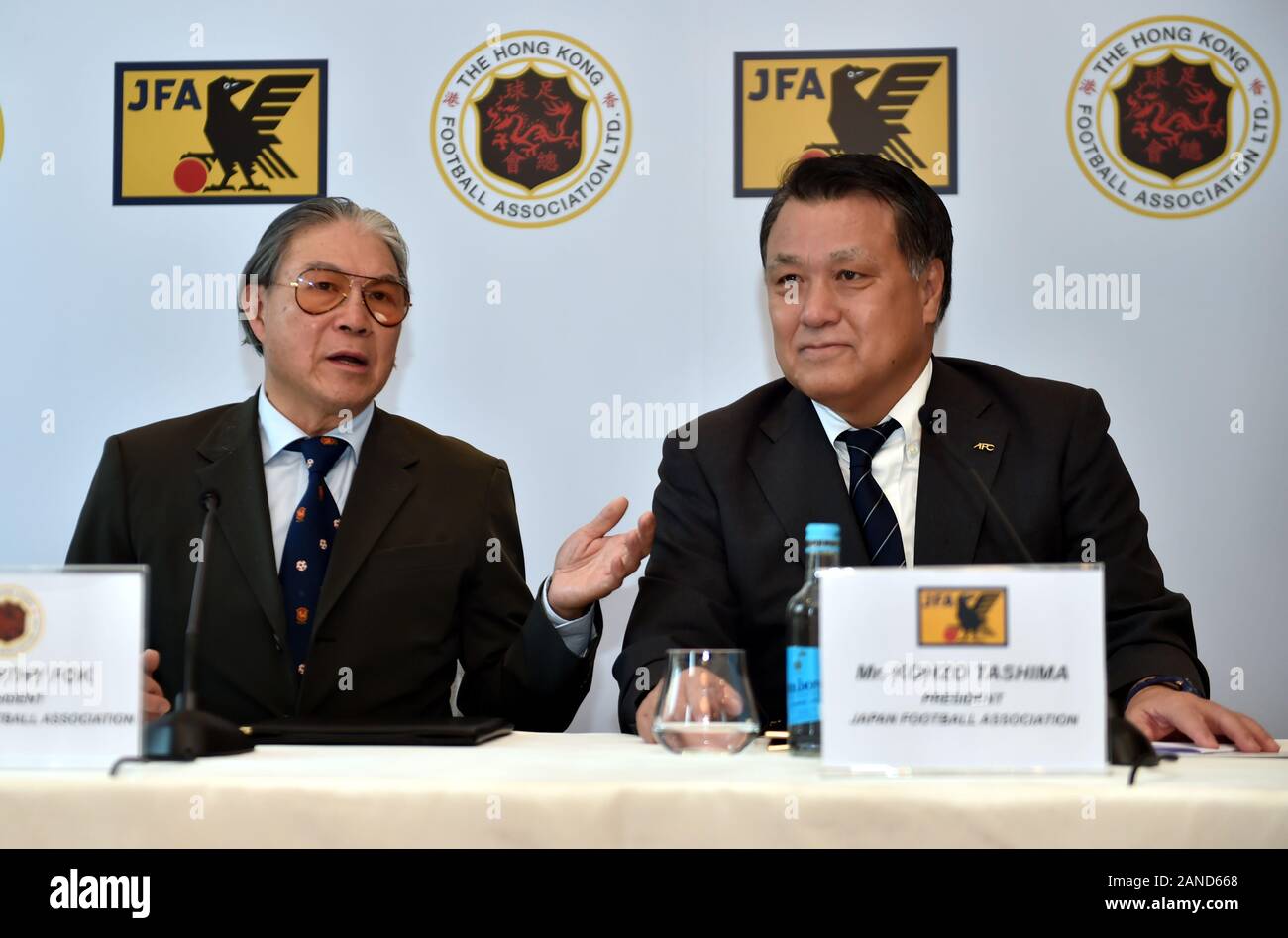 Timothy Fok Tsun-ting, president of Hong Kong Football Association ...