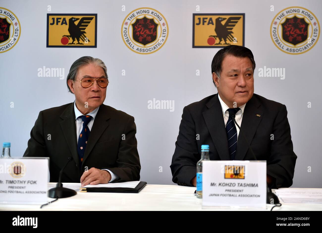 Timothy Fok Tsun-ting, president of Hong Kong Football Association ...