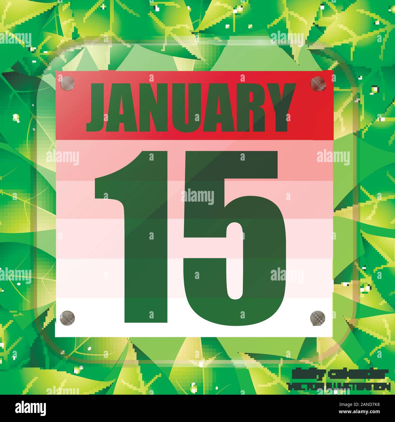 15 january icon Stock Vector Images - Alamy