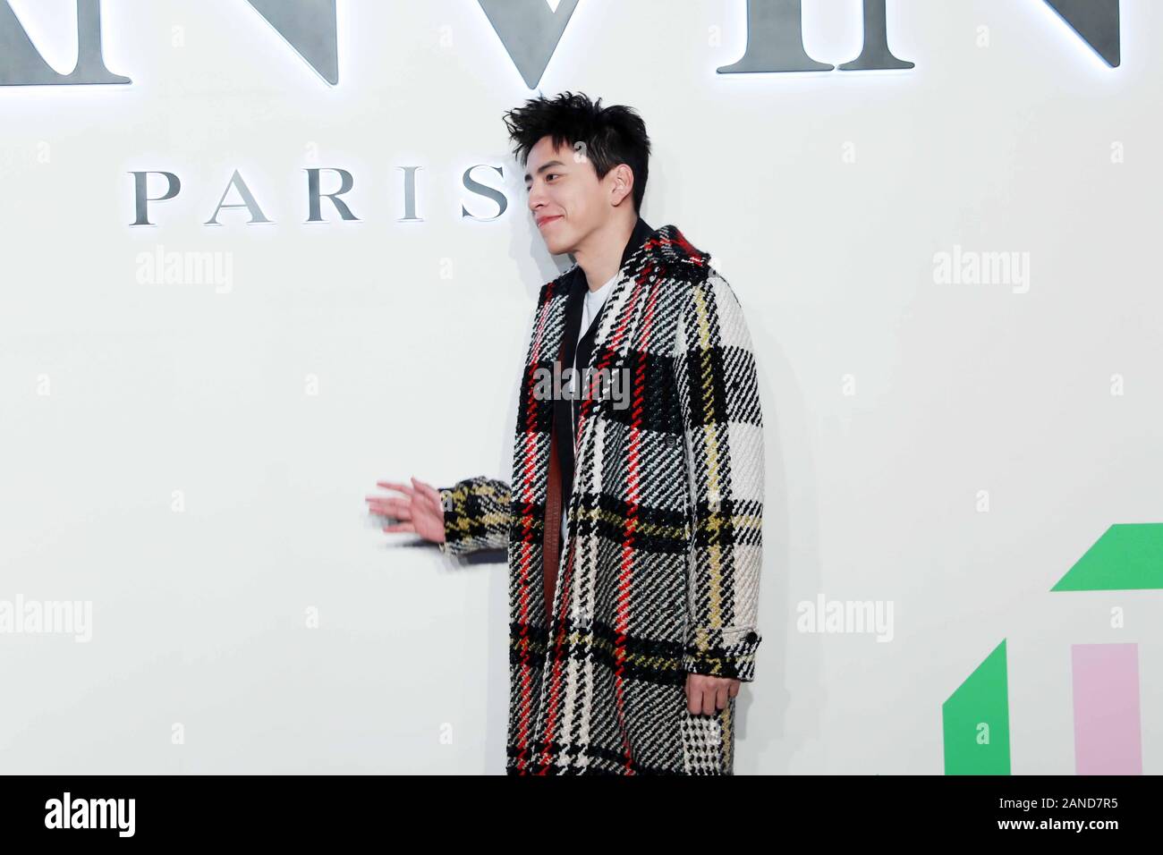 --FILE--Chinese actor Darren Wang, also known as Wang Talu, shows up at ...